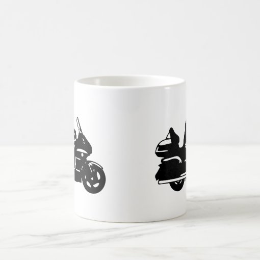 biker motorcycle moto goldwing coffee mug | Zazzle