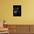 Biker Pug Poster | Zazzle
