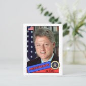 Bill Clinton Baseball Card | Zazzle