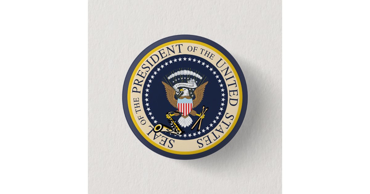 Bill Clinton : Presidential Seal : Button | Zazzle