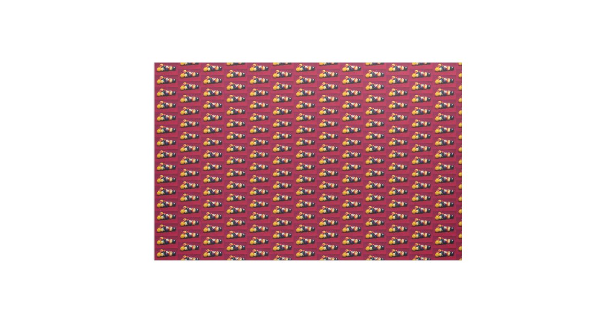 Billiard Ball Fabric | Zazzle