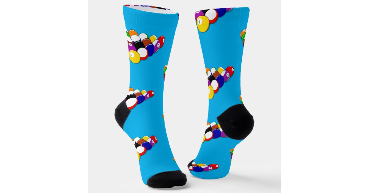 Billiard Balls Socks | Zazzle