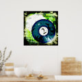 BILLIARDS BALL NUMBER 2 POSTER | Zazzle