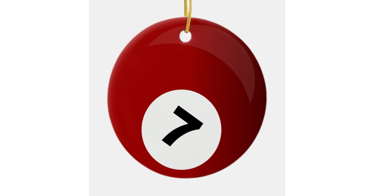 billiards ball ornament | Zazzle