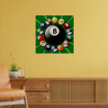 BILLIARDS BALLS POSTER | Zazzle