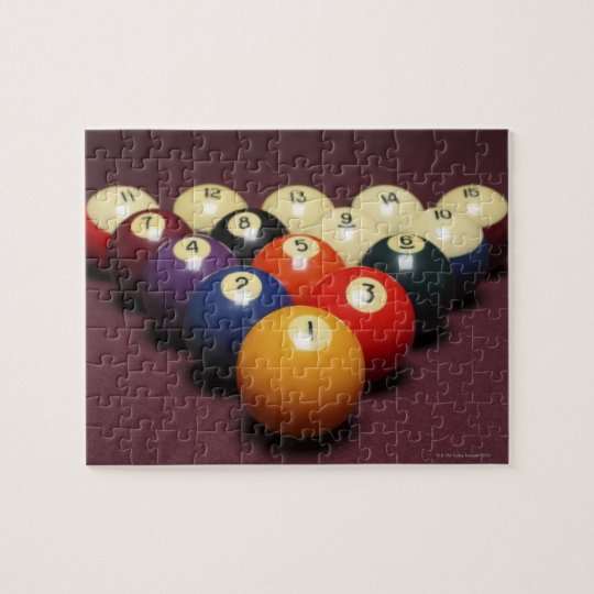 Billiards Jigsaw Puzzle | Zazzle.com