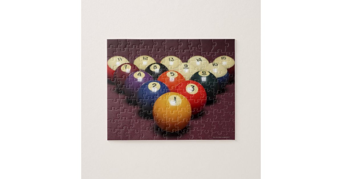 Billiards Jigsaw Puzzle | Zazzle