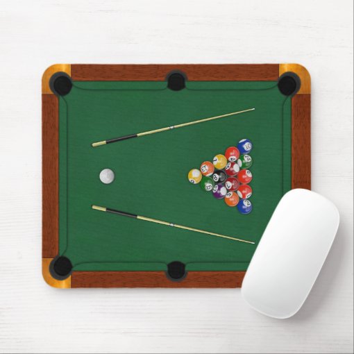 Billiards Mouse Pad | Zazzle