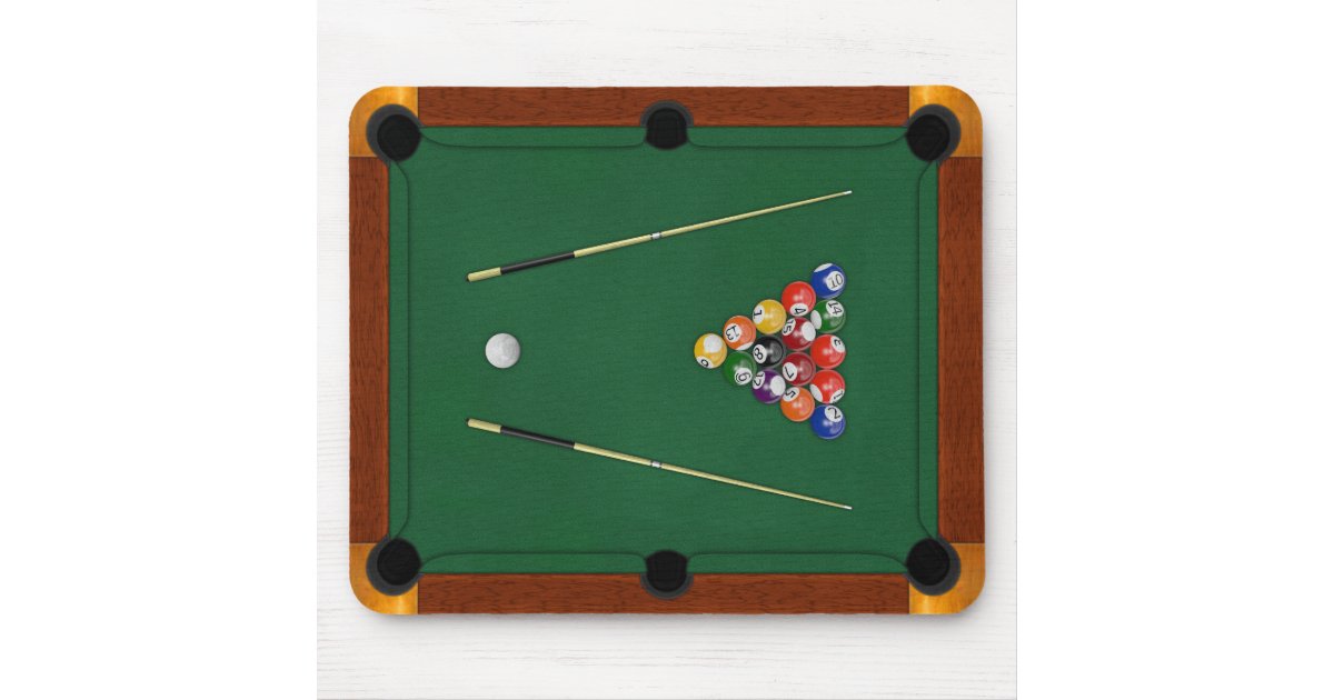 Billiards Mouse Pad | Zazzle