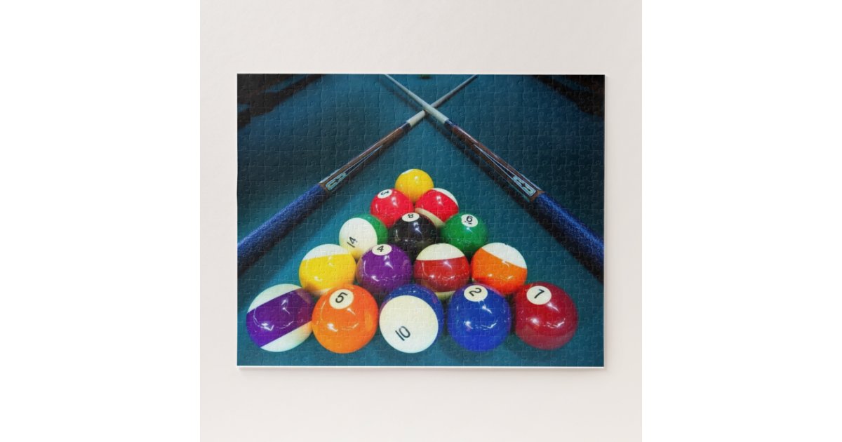 Billiards Photo Puzzle | Zazzle