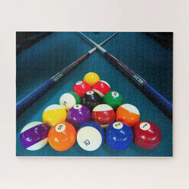 Billiards Photo Puzzle | Zazzle