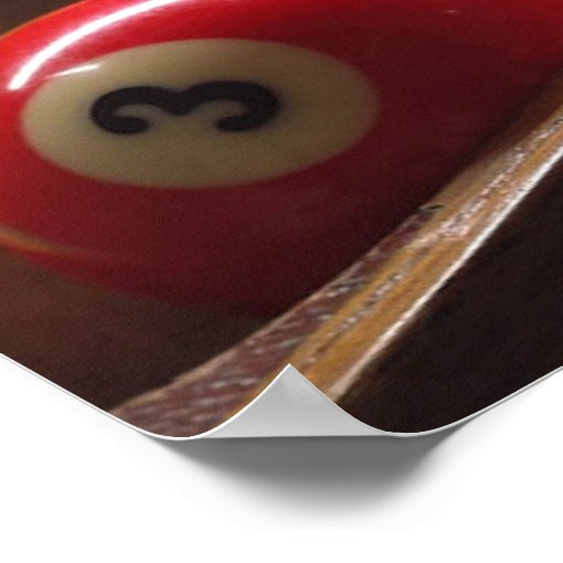 billiards poster | Zazzle
