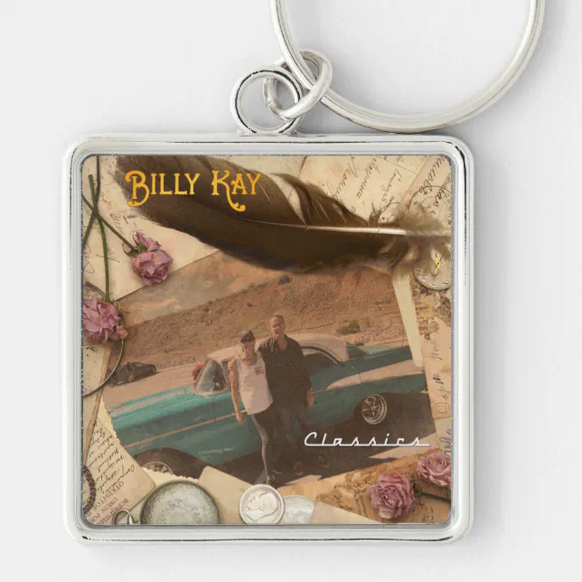 Billy Kay Classics Button Keychain | Zazzle