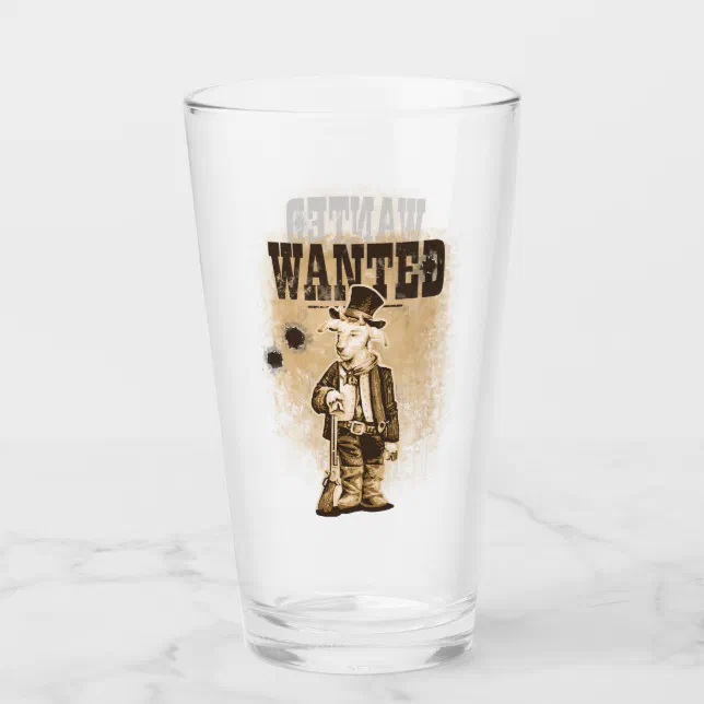 Billy the Kid Glass | Zazzle