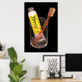 Binaca Toothpaste Poster | Zazzle