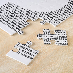 Binary Bitcoin Jigsaw Puzzle | Zazzle