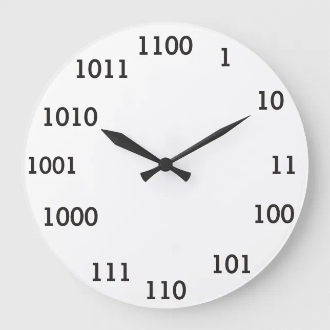 Binary Clock | Zazzle