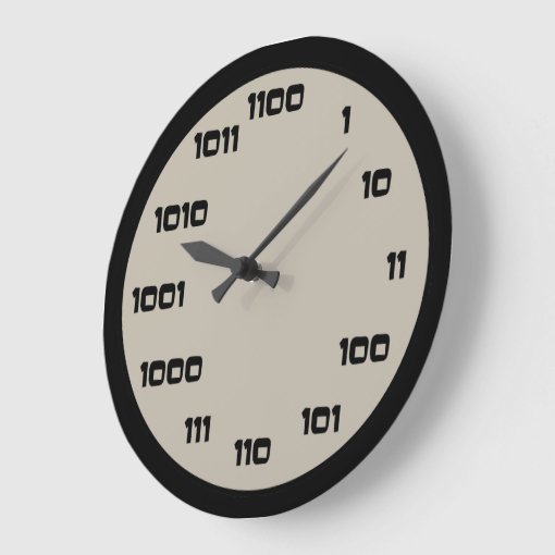 Binary Code Clock | Zazzle
