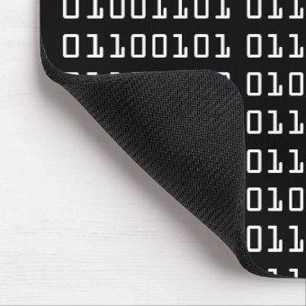 Binary Code Mousepad | Zazzle
