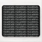 Binary Code square mousepad | Zazzle.com