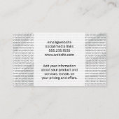 Binary Code | Programming Tech Logo Business Card | Zazzle