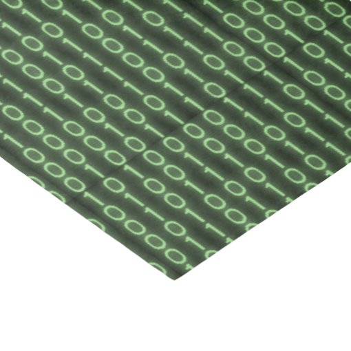 Binary Code Tissue Paper | Zazzle