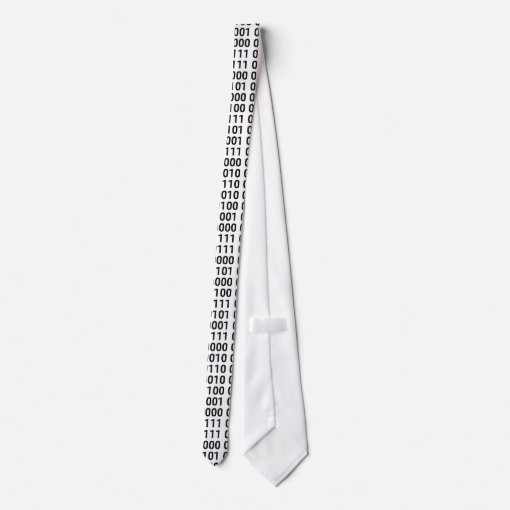 Binary: I Love To Program Tie | Zazzle