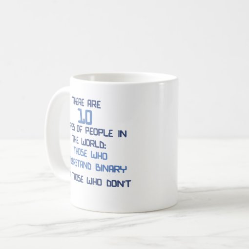 binary joke coffee mug | Zazzle