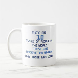 binary joke coffee mug | Zazzle
