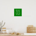 binary math poster | Zazzle