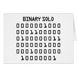 Binary Cards | Zazzle