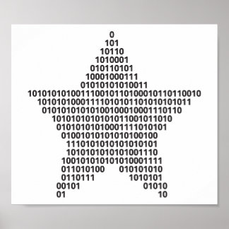 Binary Code Posters | Zazzle