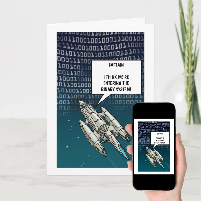 Binary System Birthday Card | Zazzle
