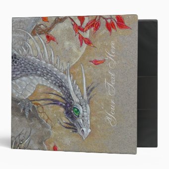Binder - Autumn Dragon | Zazzle