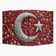 Binder with Turkish Colors Design | Zazzle
