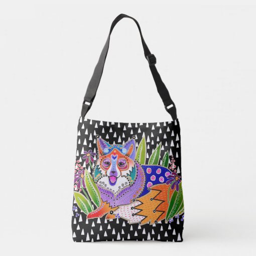 BINDI FOX crossbody bag or tote bag | Zazzle