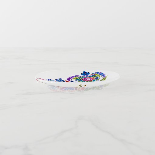 BINDI SEA TURTLES fused glass trinket dish | Zazzle