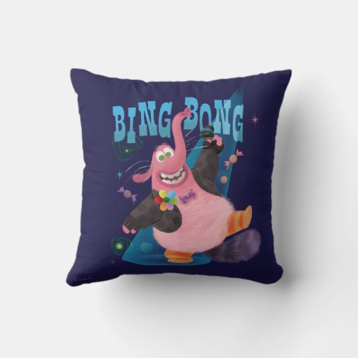 Bing Bong Throw Pillow | Zazzle