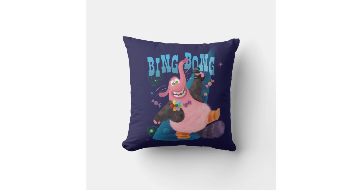 Bing Bong Throw Pillow | Zazzle