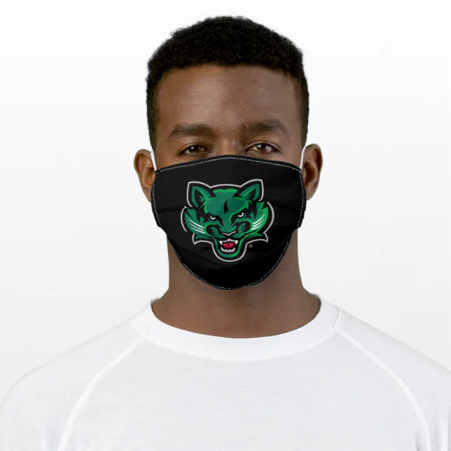 Binghamton Bearcats Logo Adult Cloth Face Mask | Zazzle