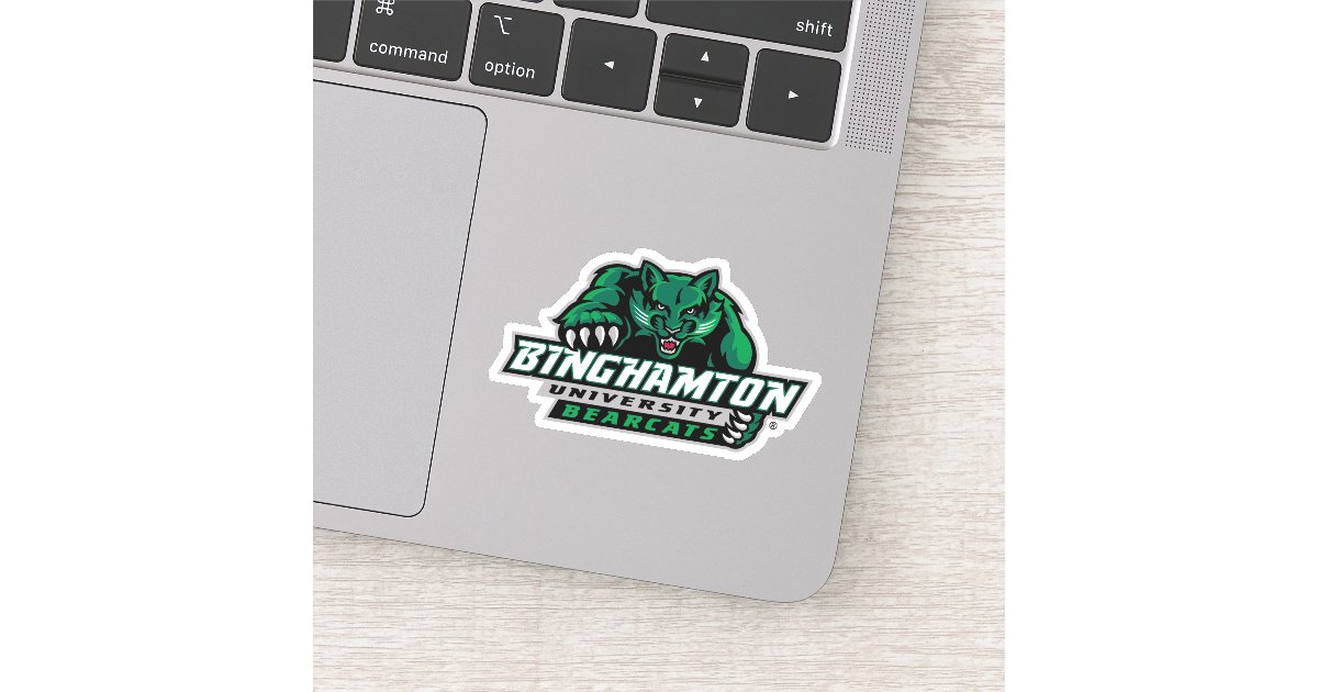 Binghamton University Bearcats Logo Sticker | Zazzle