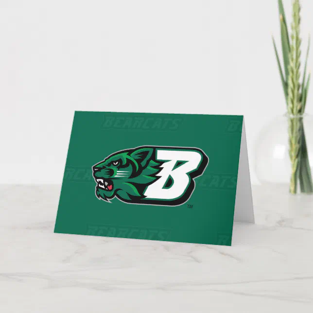 Binghamton University Logo Watermark Card | Zazzle