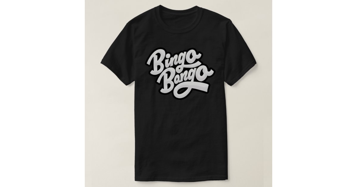 Bingo Bango Logo T-Shirt | Zazzle