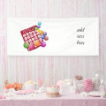 BINGO Card with BINGO Balls Banner | Zazzle