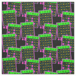 Bingo Fabric | Zazzle