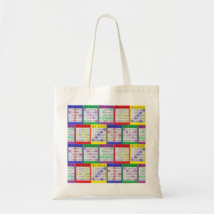 BINGO Cards Bingo Tote Bag | Zazzle.com