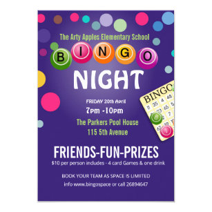 Bingo Invitations | Zazzle
