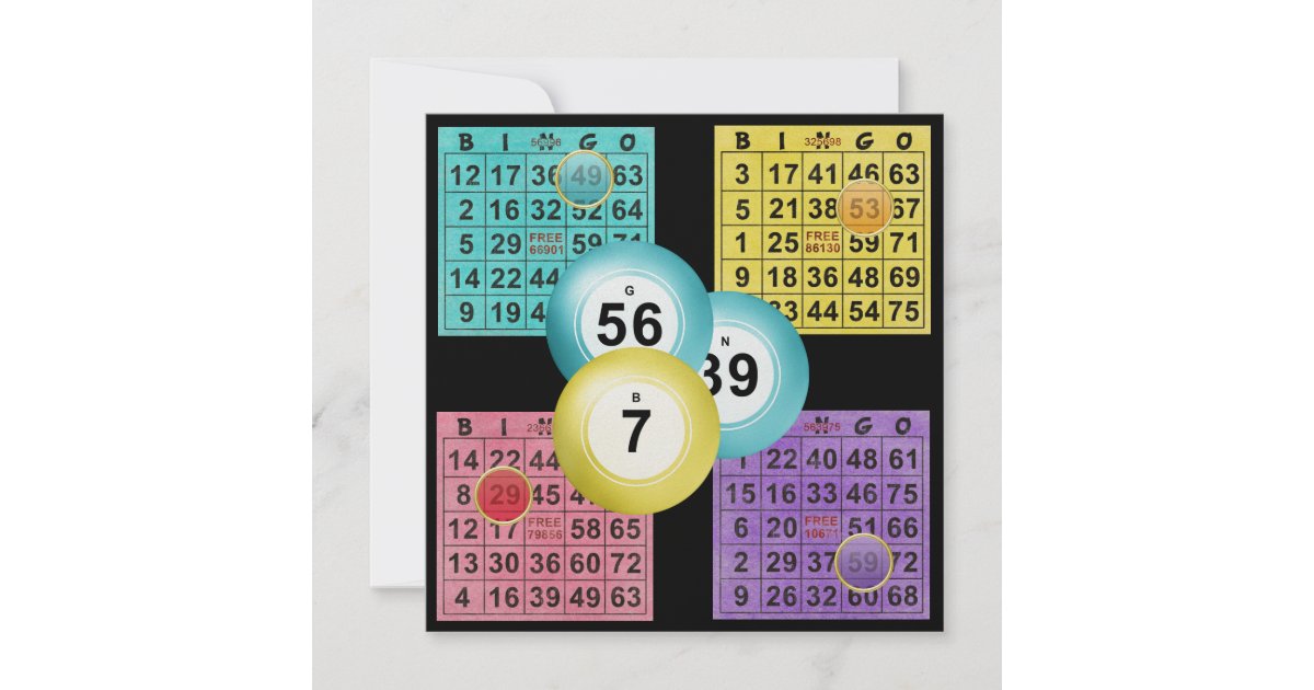BINGO Invitation | Zazzle
