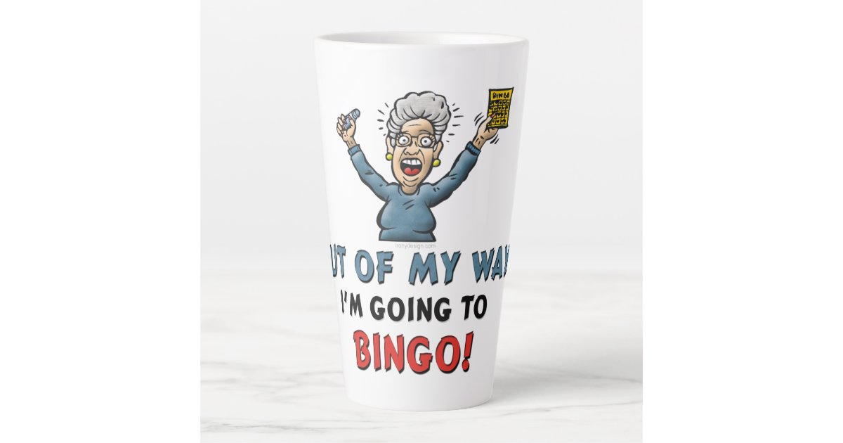 Bingo Lovers Latte Mug | Zazzle