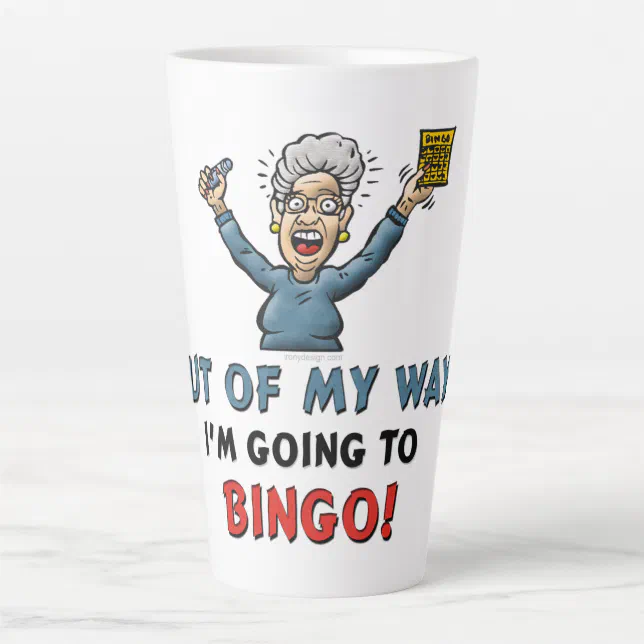Bingo Lovers Latte Mug | Zazzle